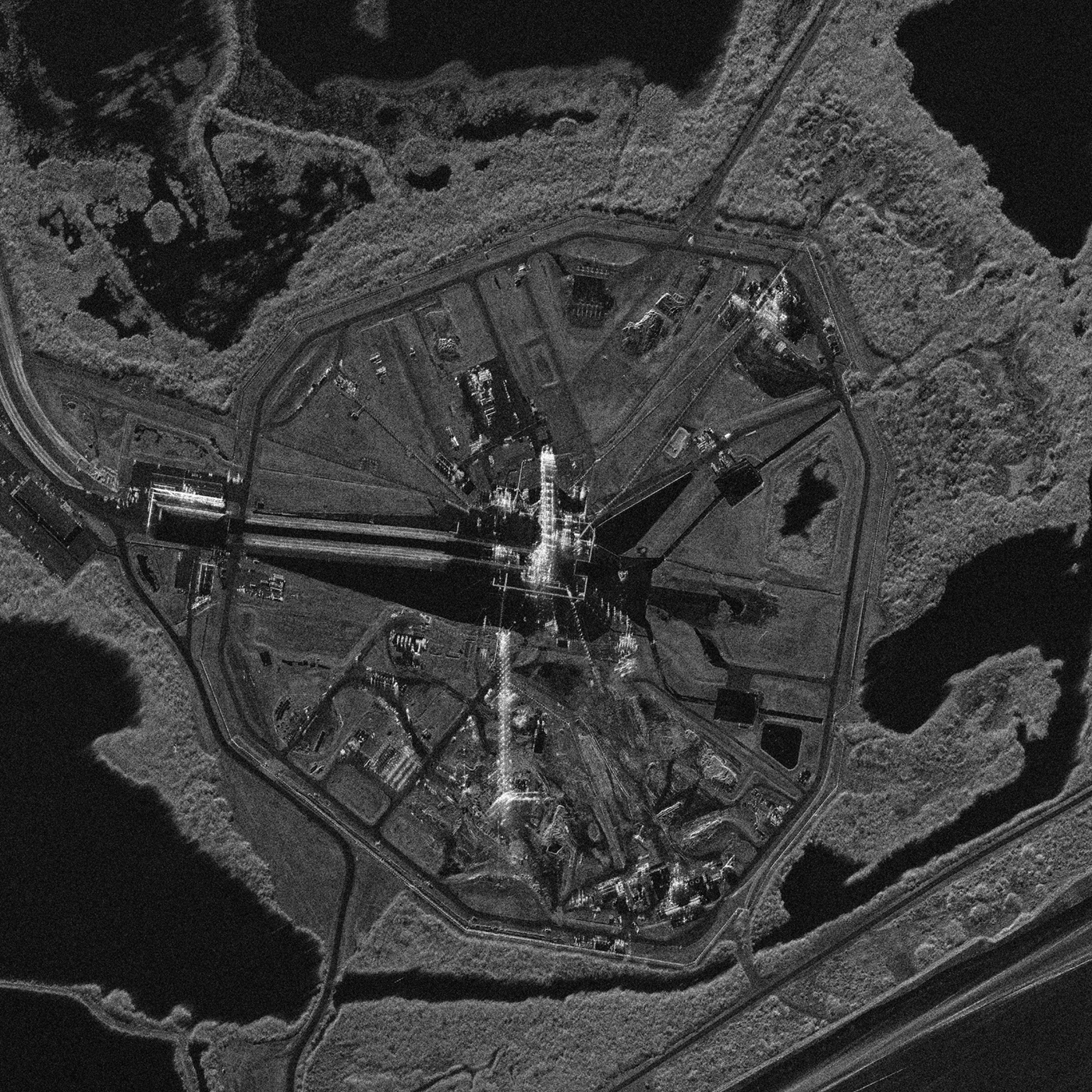 Launch Complex 39A - 2025-02-16 - Umbra-09 | SpaceFromSpace